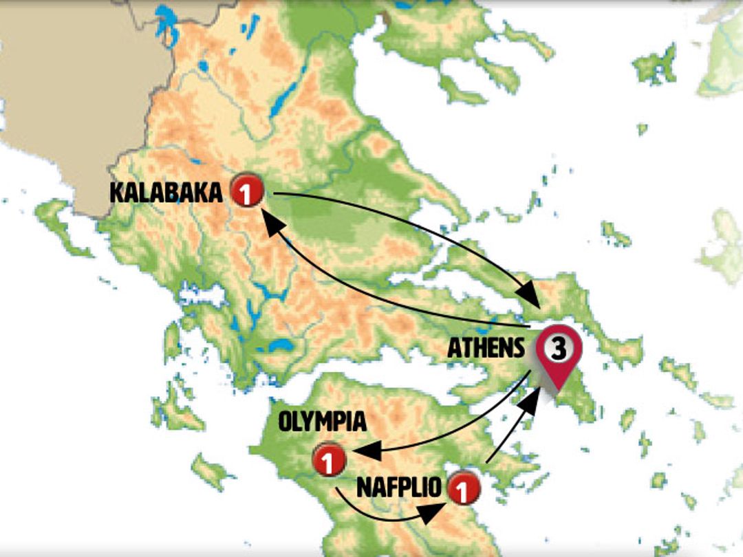 DISCOVER GREECE Group Tour.