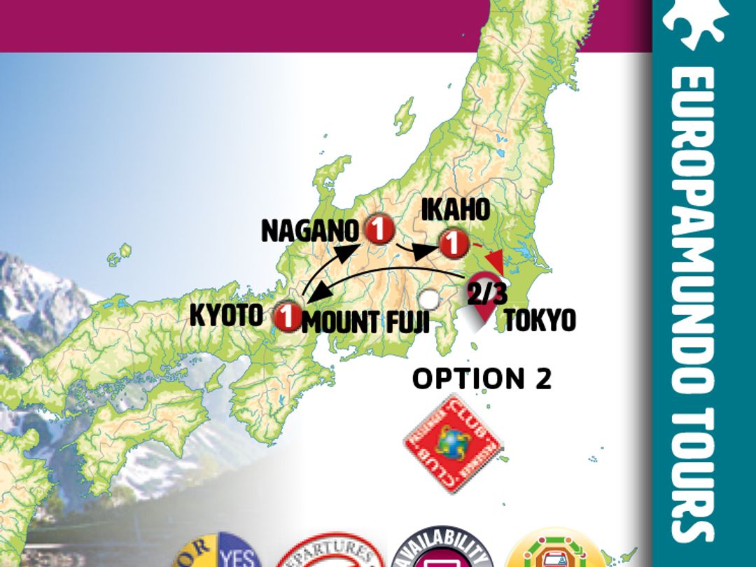 TOKYO, KYOTO AND ALPS Group Tour.