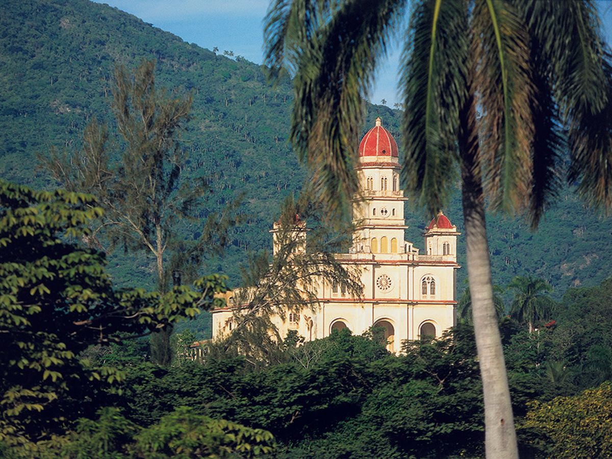 "SANCTUARY OF THE VIRGIN OF CHARITY OF COPPER" (SANTUARIO DEL COBRE ...