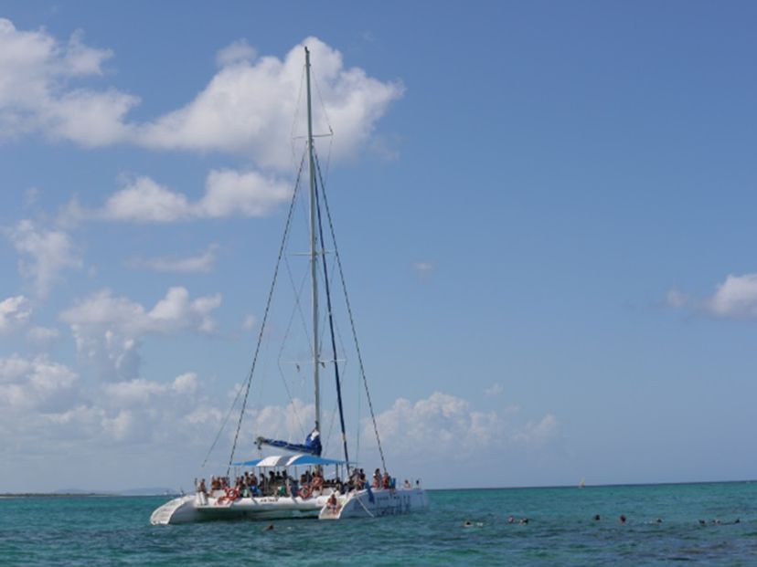 “CATAMARAN RIDE (BLUE ADVENTURE)” Tour. Departure from PLAYA GUARDALAVACA