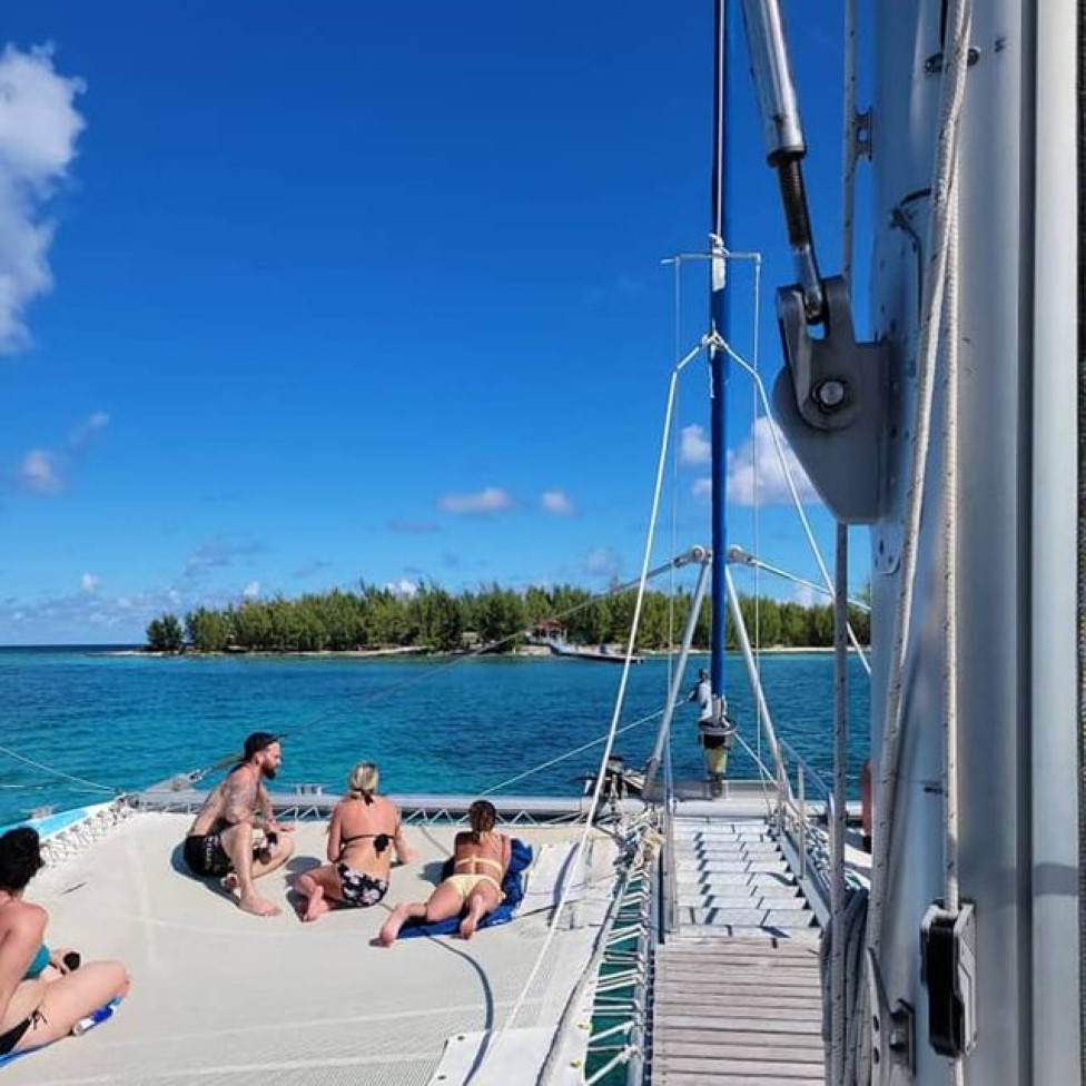 "SEAFARI CAYO MEDIA LUNA" Tour. Departure from CAYO GUILLERMO