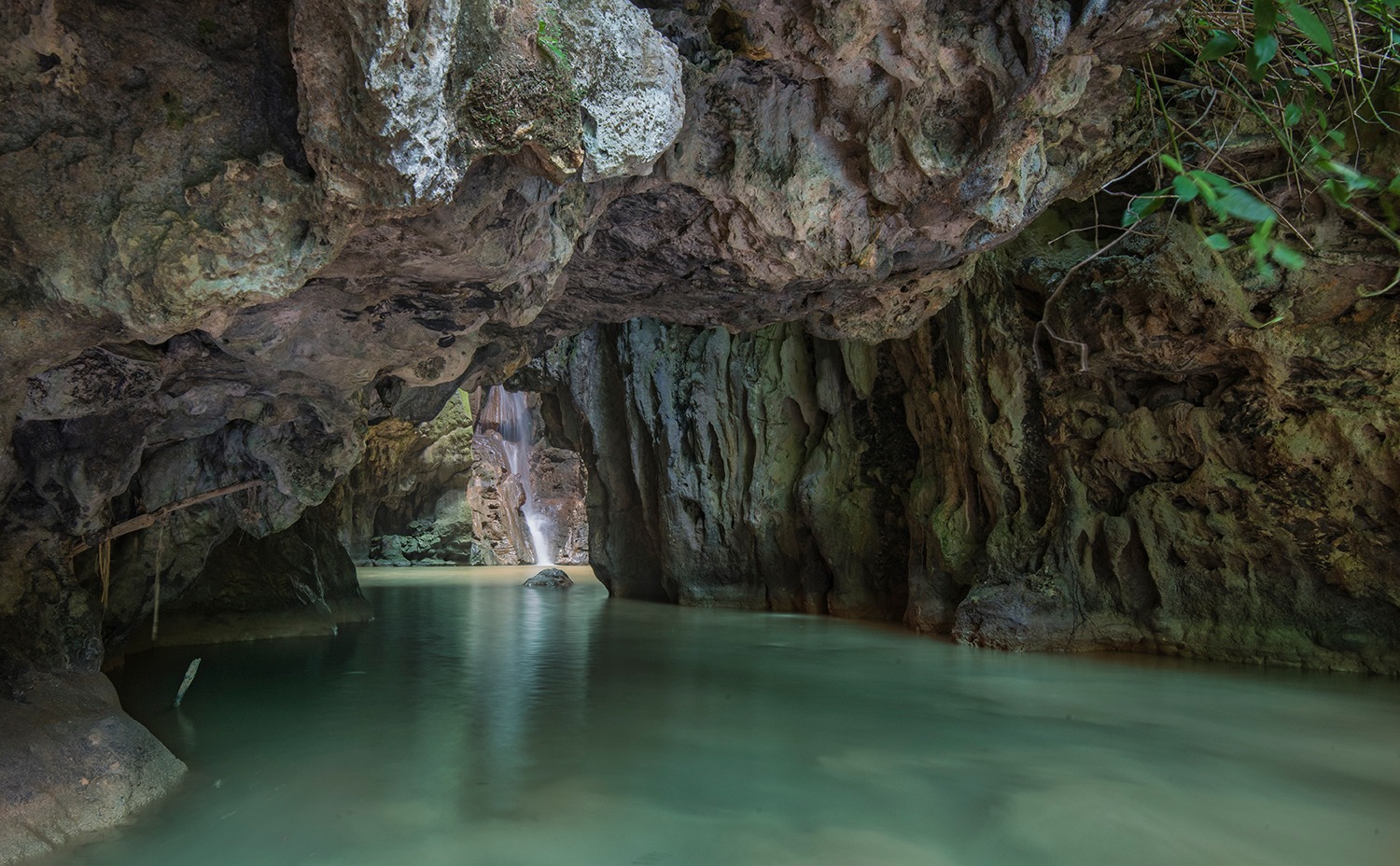 "CANYONING TO NENGOA CAVE" Tour. Departure from TOPES DE COLLANTES