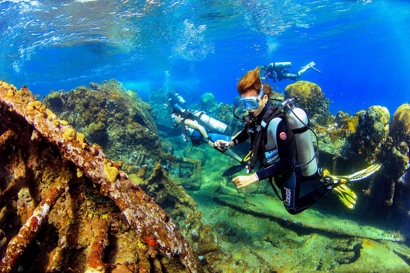 Scuba Diving in Wrecks of the Hispanic - Cuban and North American War ...